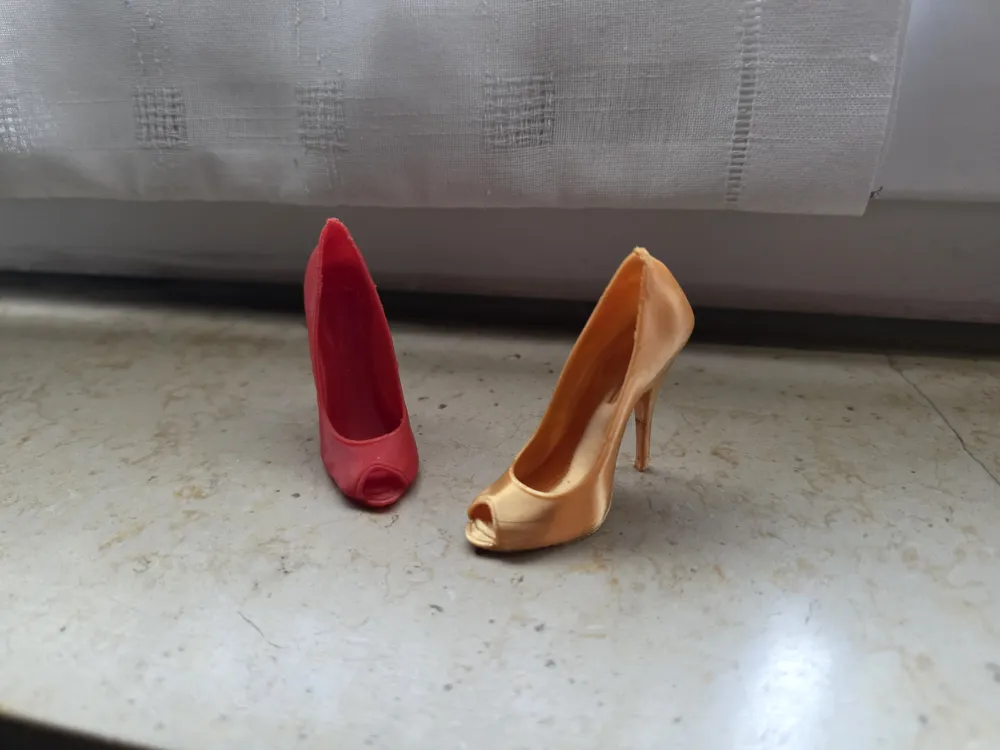 High-Heel classic peep-toe pump shoe - stiletto by Oneshotblu ...