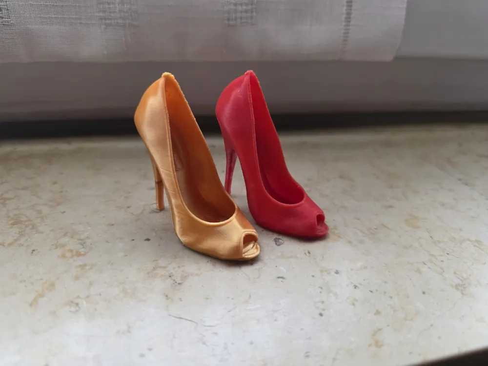 High-Heel classic peep-toe pump shoe - stiletto by Oneshotblu ...