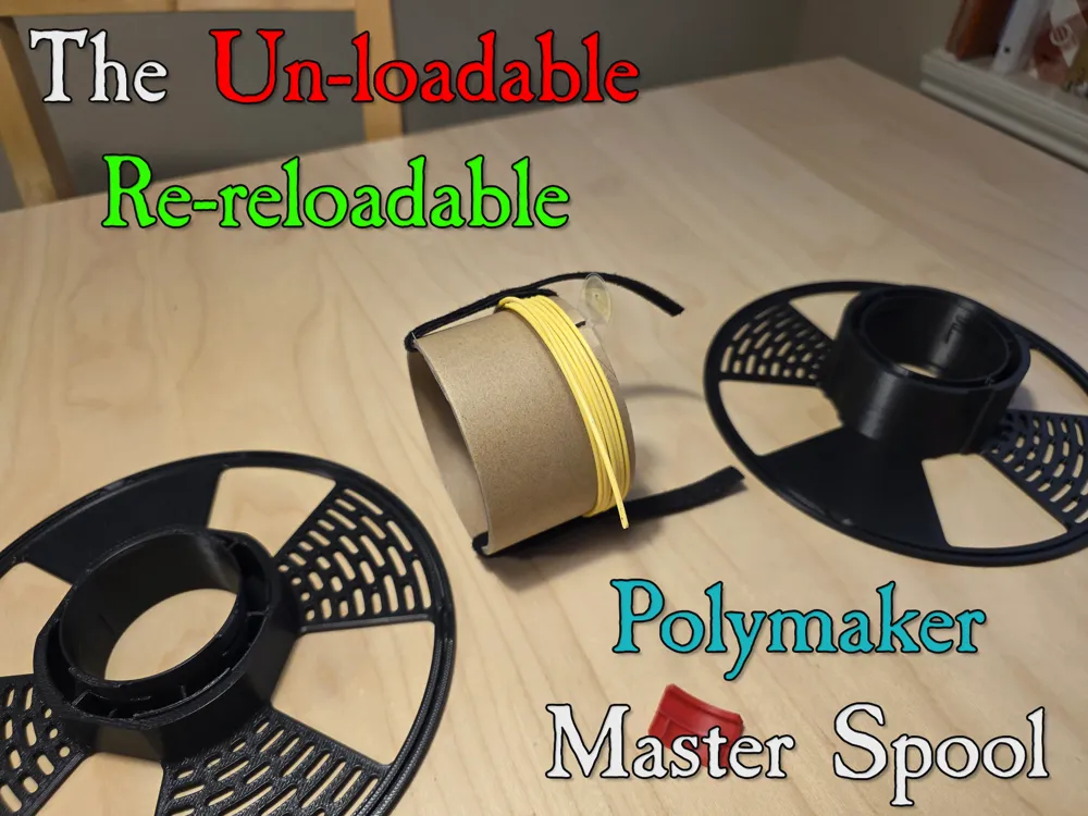 La bobina master Polymaker ricaricabile e scaricabile! - Modello di ...