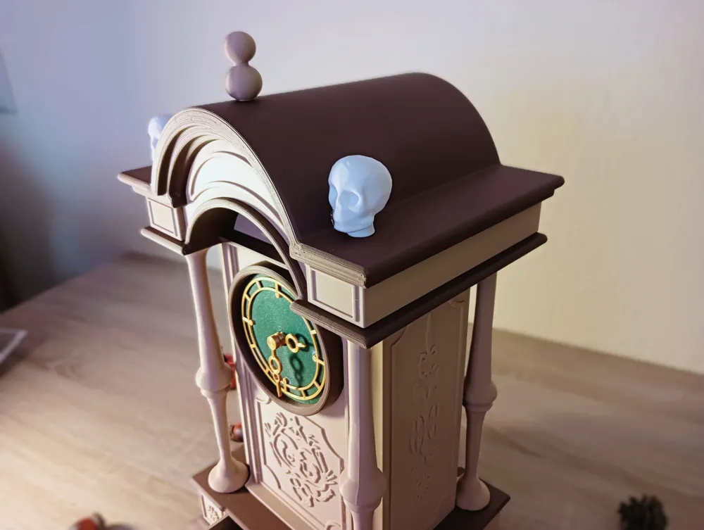 Bones Clock - Skeleton Clock by oSee3D MakerWorld: Download Free 3D Models