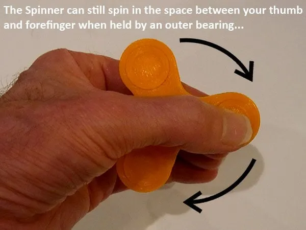 Super fast Fidget Spinner - One-Piece-Print by Murray Clark - MakerWorld