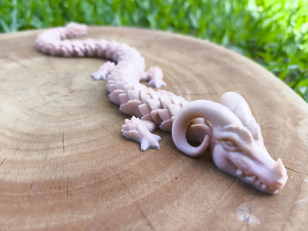 Articulated Horned Dragon by Kza3D MakerWorld: Download Free 3D Models