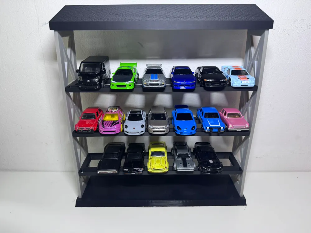 Hot Wheels Display Stand 1:64 - Free 3D Print Model - MakerWorld