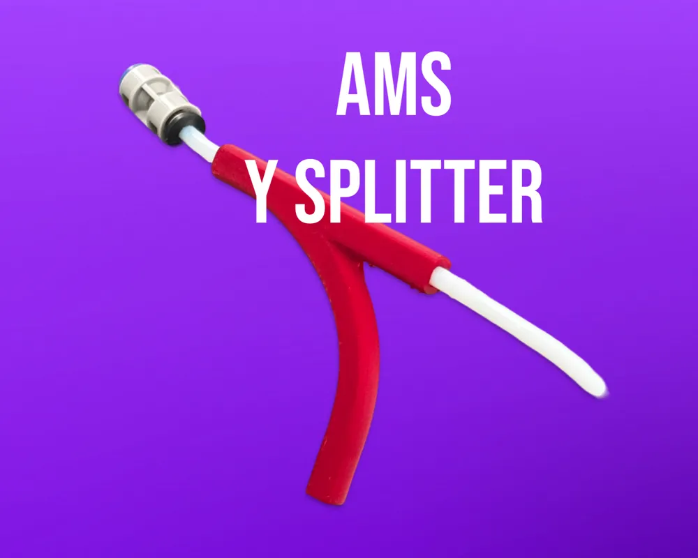 AMS External Spool Y-Splitter Connector by Cipriani 3Design MakerWorld ...