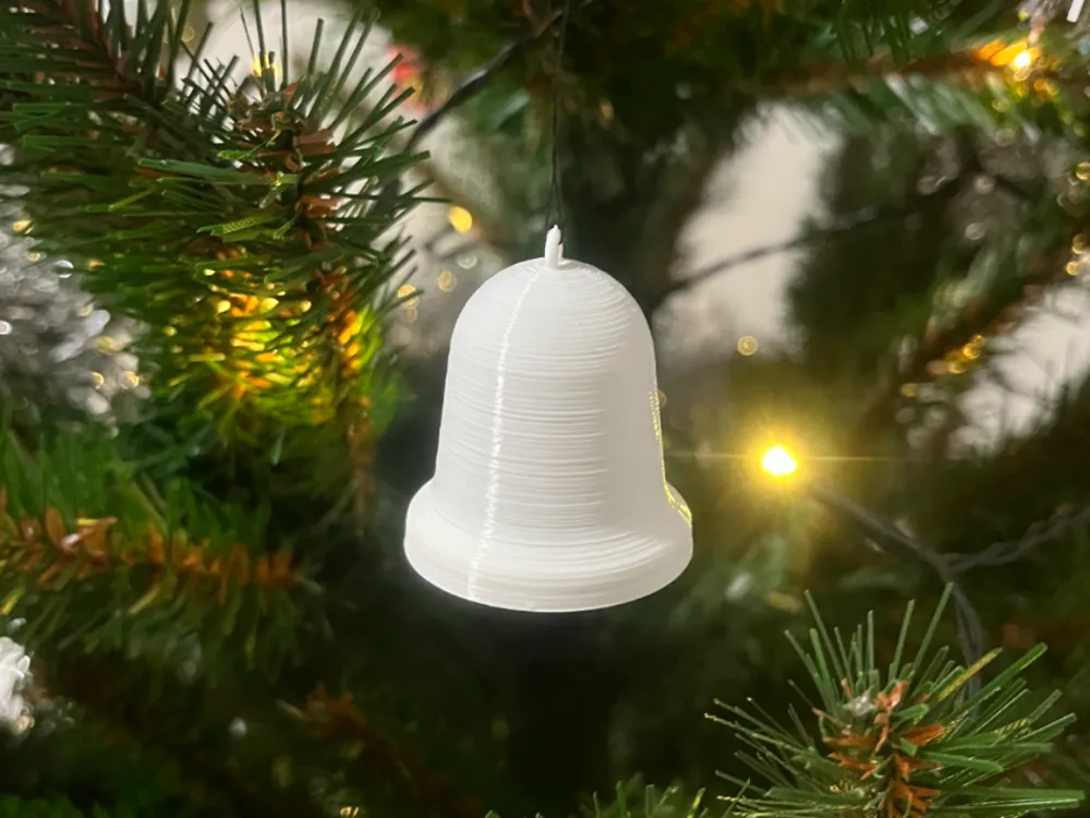 Bell christmas tree decoration - Free 3D Print Model - MakerWorld