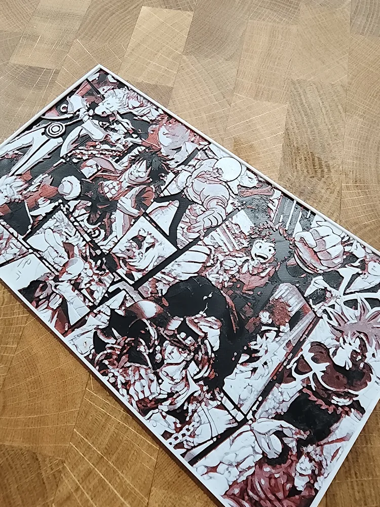 Anime Collage V4 (One piece, Naruto, JJK, etc.) by Sanjays Crafts ...