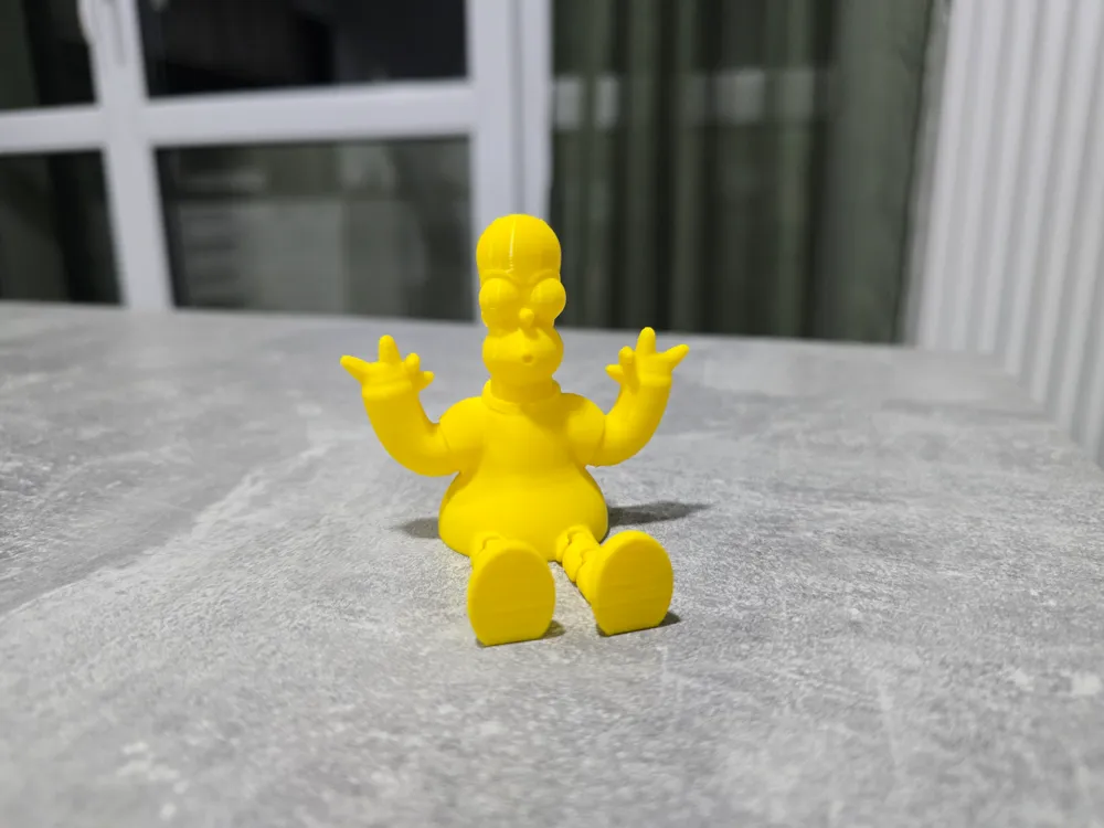 Articulated Homer Simpson by 3DevilMakerWorld: Download Free 3D Models