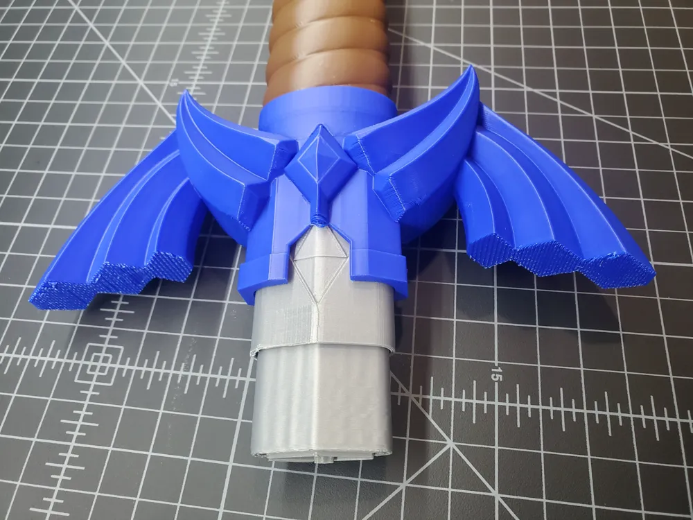 Modular Collapsing Master Sword - Free 3D Print Model - MakerWorld