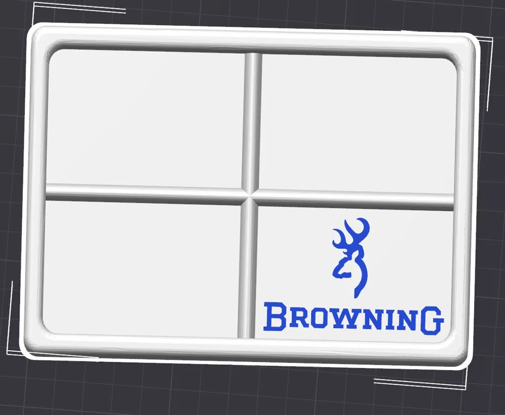 Browning Firearms Themed Parts Tray by tundra3866cda - MakerWorld