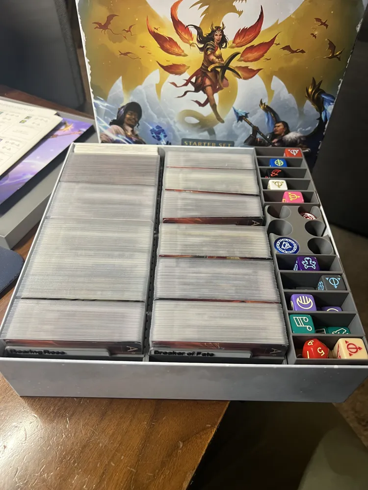 Ashes Ascendancy - Starter Set and Deck Organizer - Free 3D Print Model - MakerWorld