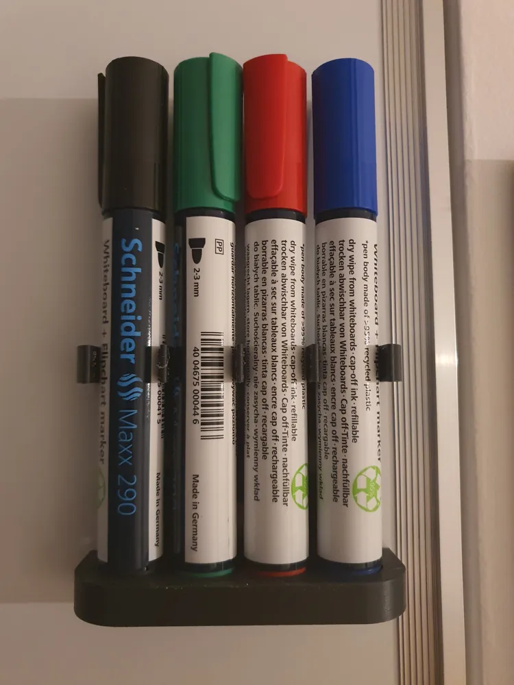 Marker Halter/Whiteboard by Markus 3D - MakerWorld
