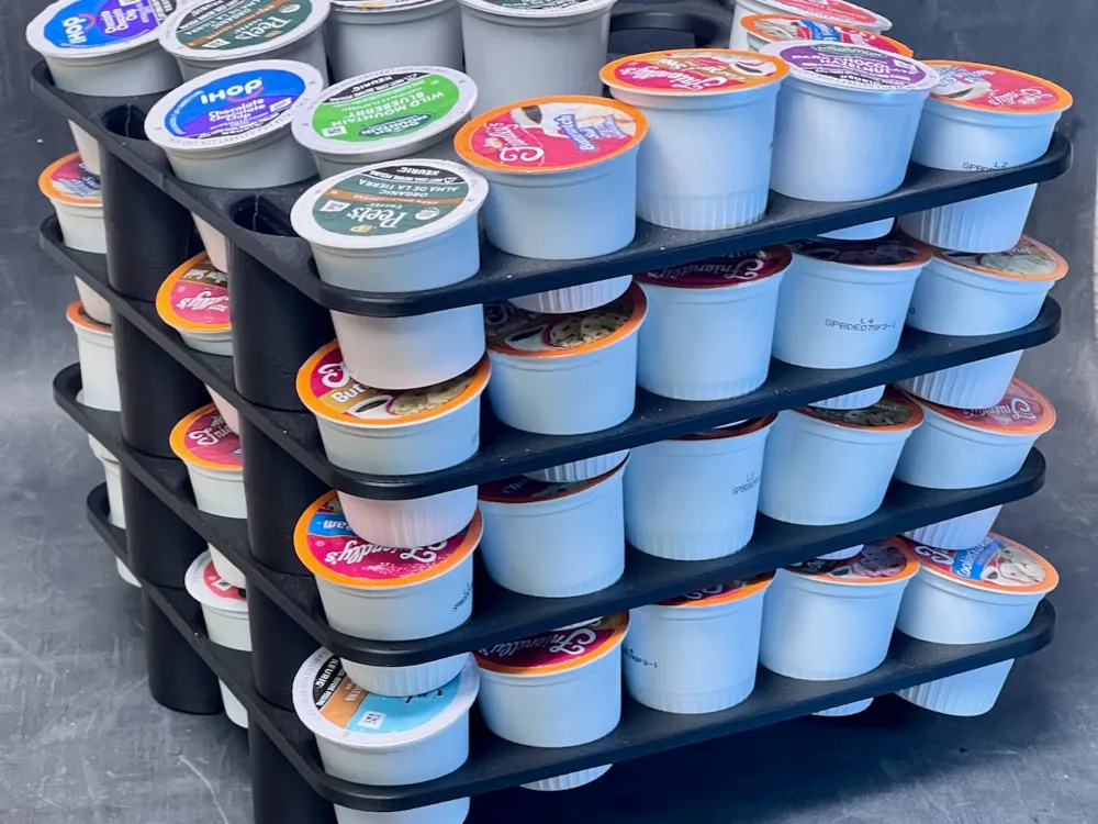 Keurig Stackable K-Cup Organizer by jetpad MakerWorld: Download Free 3D ...