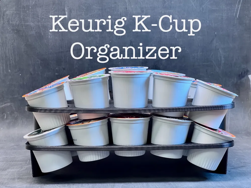 Keurig Stackable K-Cup Organizer by jetpad MakerWorld: Download Free 3D ...