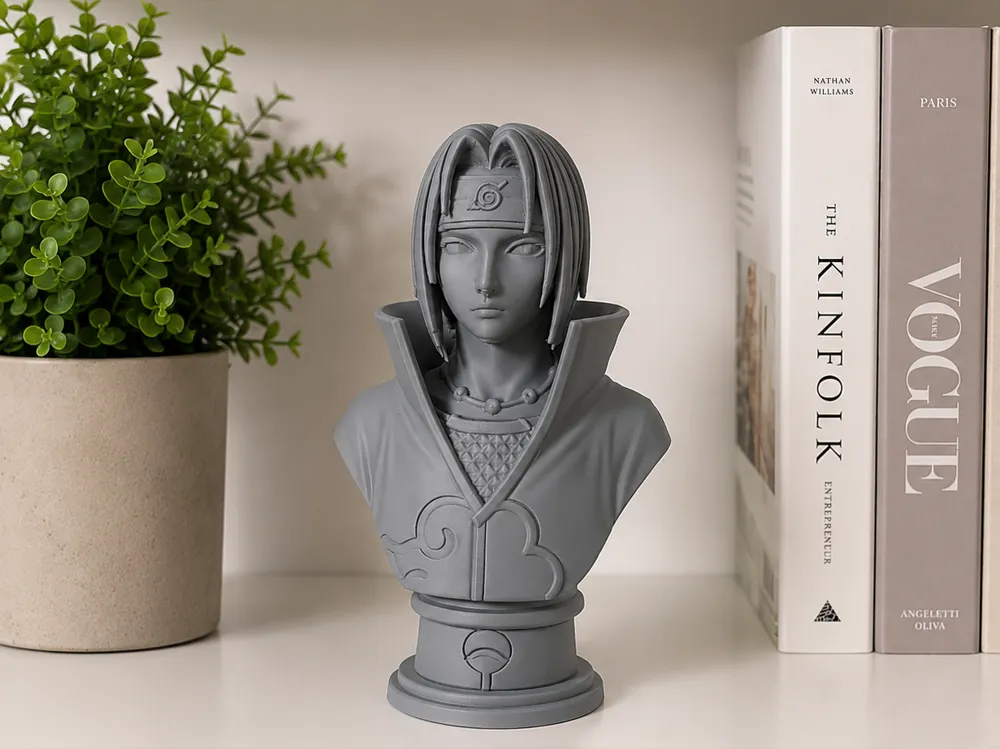 Itachi Uchiha Bust – Ultra Detailed Anime Figure - Free 3D Print Model ...