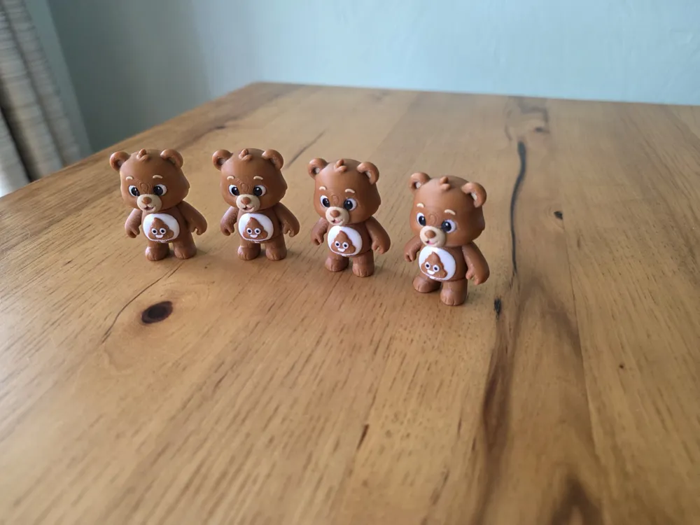 Carebear Emoji oso articulado Carebear - Modelo de impresión 3D ...