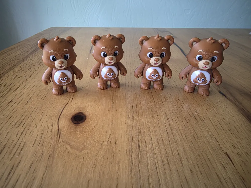 Carebear Emoji oso articulado Carebear - Modelo de impresión 3D ...