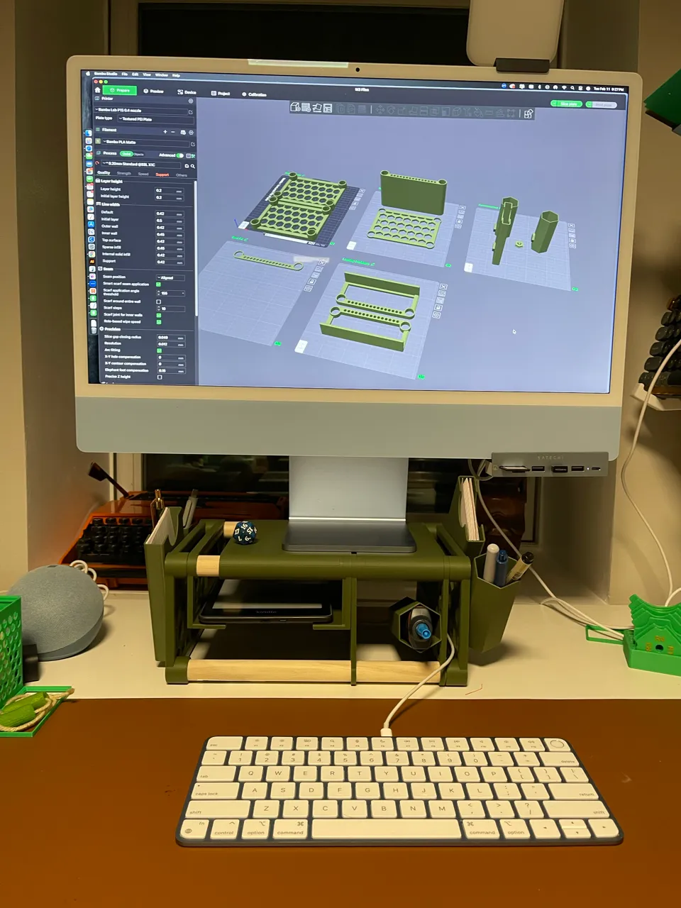 Mr.E's Modular Monitor Stand System (+Accessories) - Free 3D Print ...