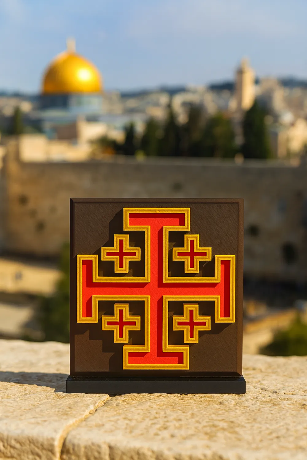 Jerusalem or Crusader Cross - Free 3D Print Model - MakerWorld