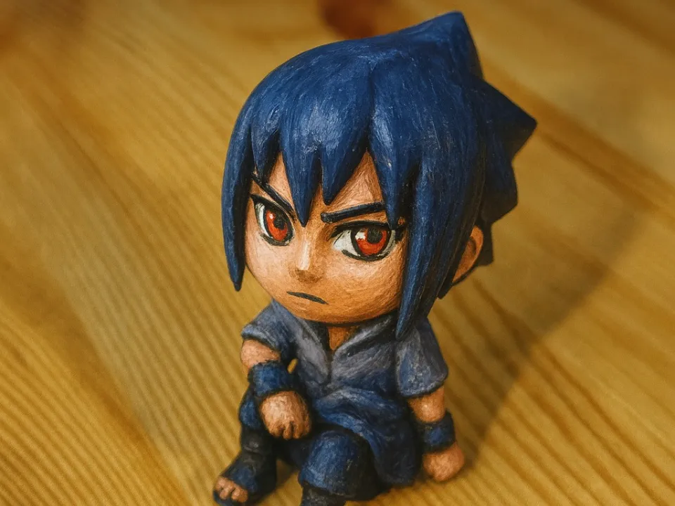 Uchiha Sasuke by L.V MakerWorld: Download Free 3D Models