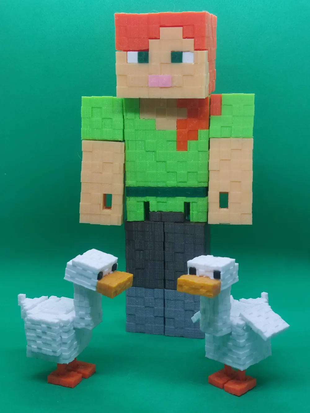Minecraft Goose by coufi2002 MakerWorld: Download Free 3D Models