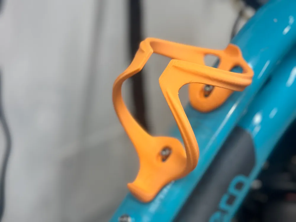 Simple bike bottle cage mount Remixed by maxman - MakerWorld
