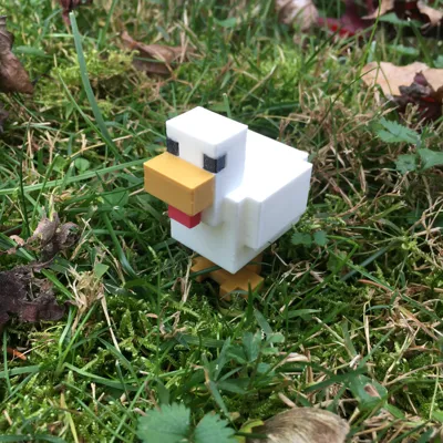 Minecraft Chicken by yoyothechicken MakerWorld: Download Free 3D Models