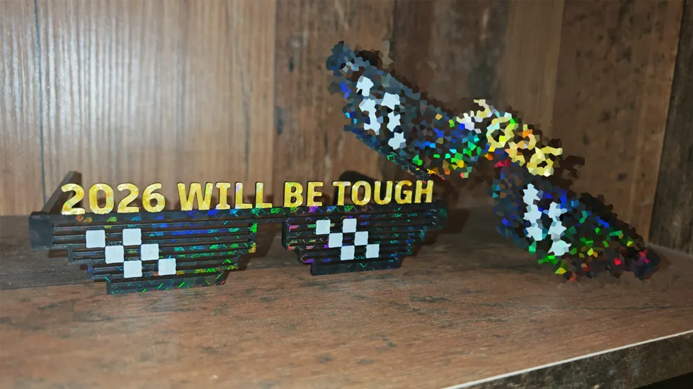 gafas de año nuevo 2026 - resistente v2 - Nochevieja 2026 - Modelo de ...