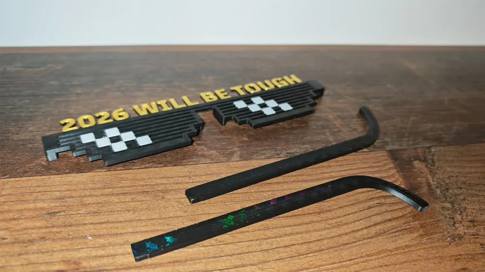 gafas de año nuevo 2026 - resistente v2 - Nochevieja 2026 - Modelo de ...