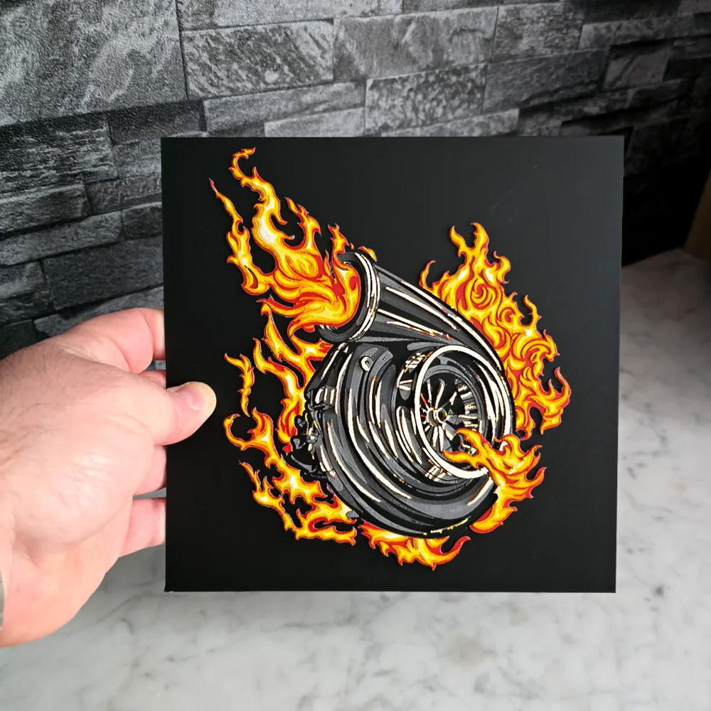 Huforge Turbo Fire by StefBull85 MakerWorld: Download Free 3D Models