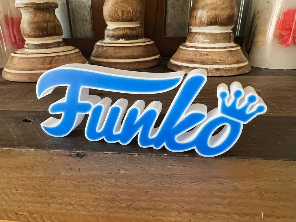 Funko Sign by TroubleMaker - MakerWorld