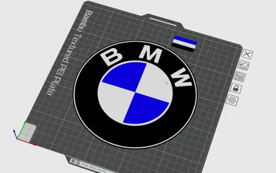 BMW logo with led,s by 3D Baptista Printing - MakerWorld