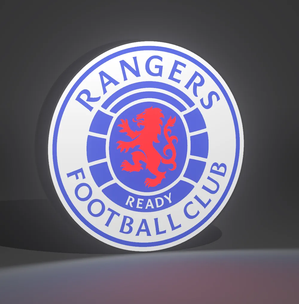 Rangers Fc Logo by Shadowbanzi MakerWorld: Download Free 3D Models