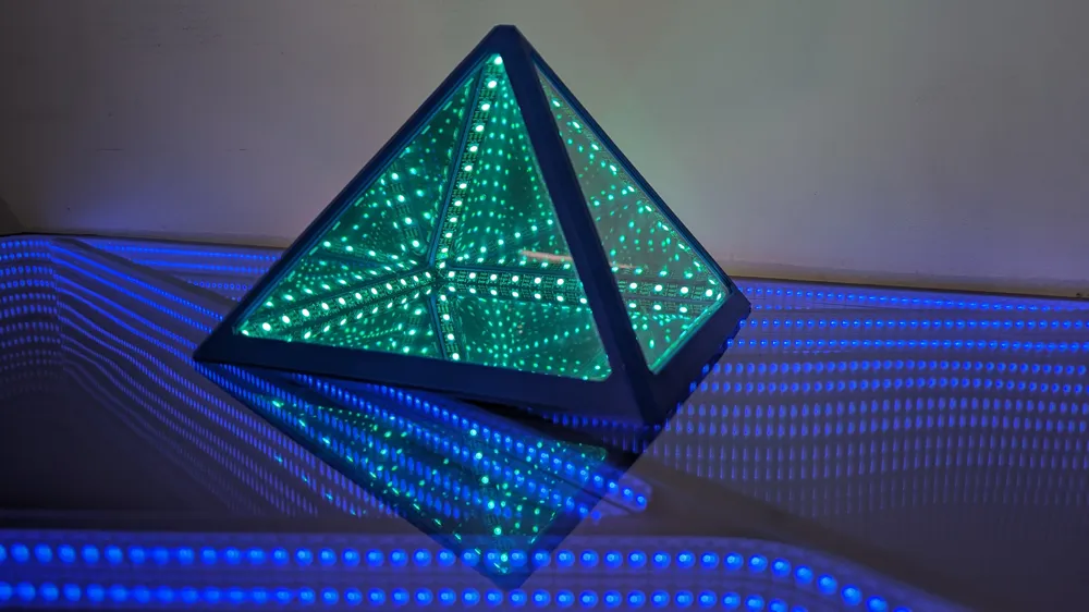 Infinity Pyramid By Borg Tech 3D by Borg Tech 3DMakerWorld: Download ...