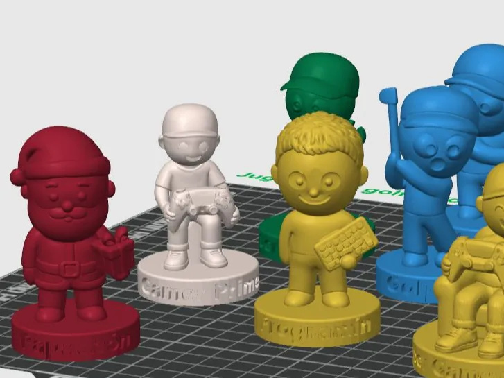 Figuras de profissões e atividades para presentear - Modelo gratuito ...