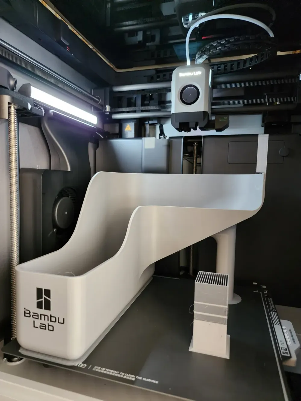 BambuLab Poop Trash for Purge (poop bin bucket for p1p, x1, p1p) Remixed by ThePerson22 - MakerWorld