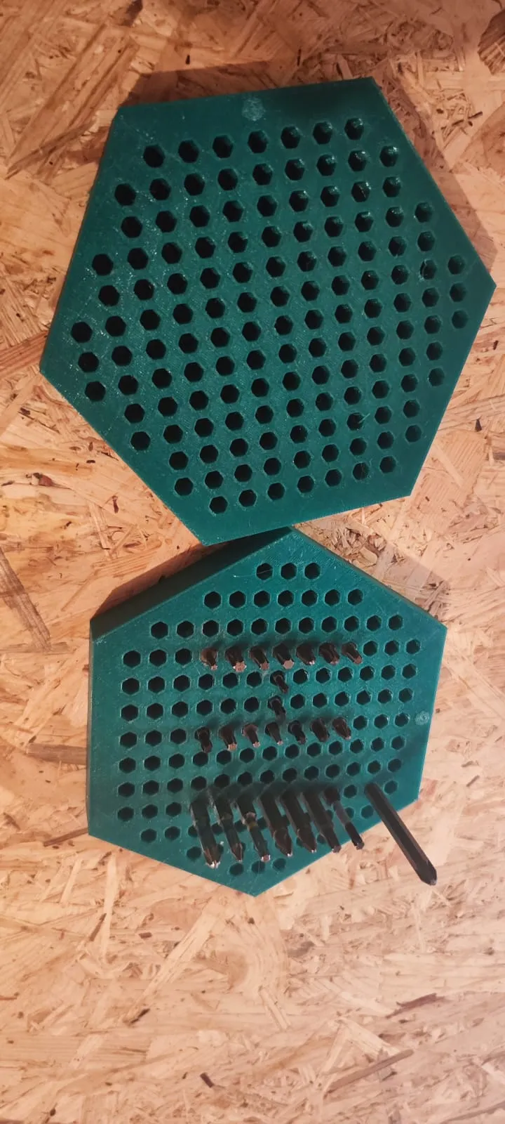 hex bits hexholder 133 by Elchin3d MakerWorld: Download Free 3D Models