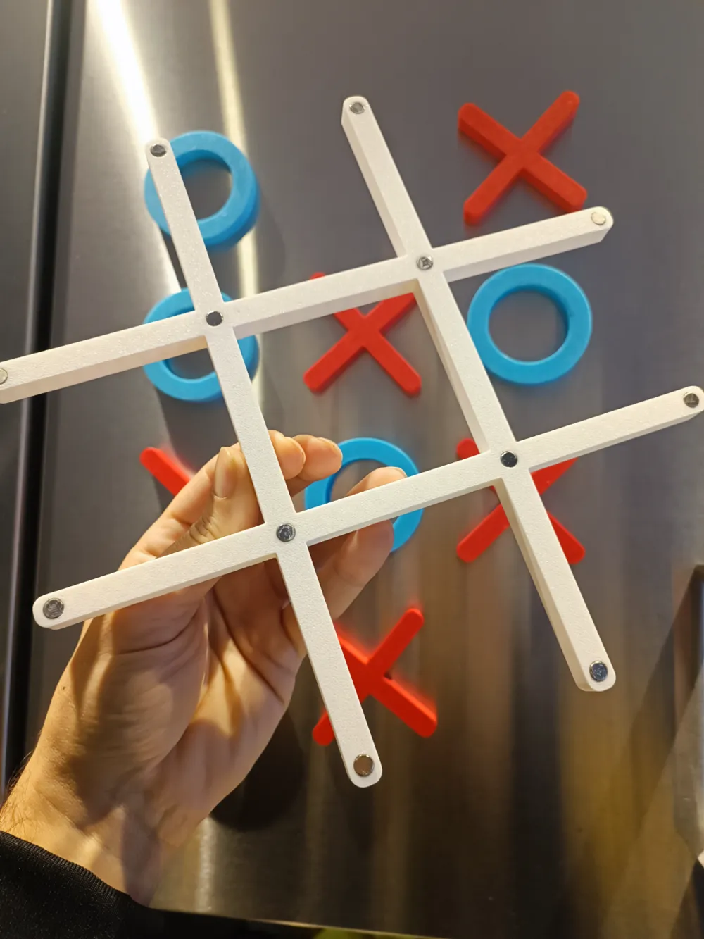 Magnetic Tic Tac Toe by Amicojeko - MakerWorld