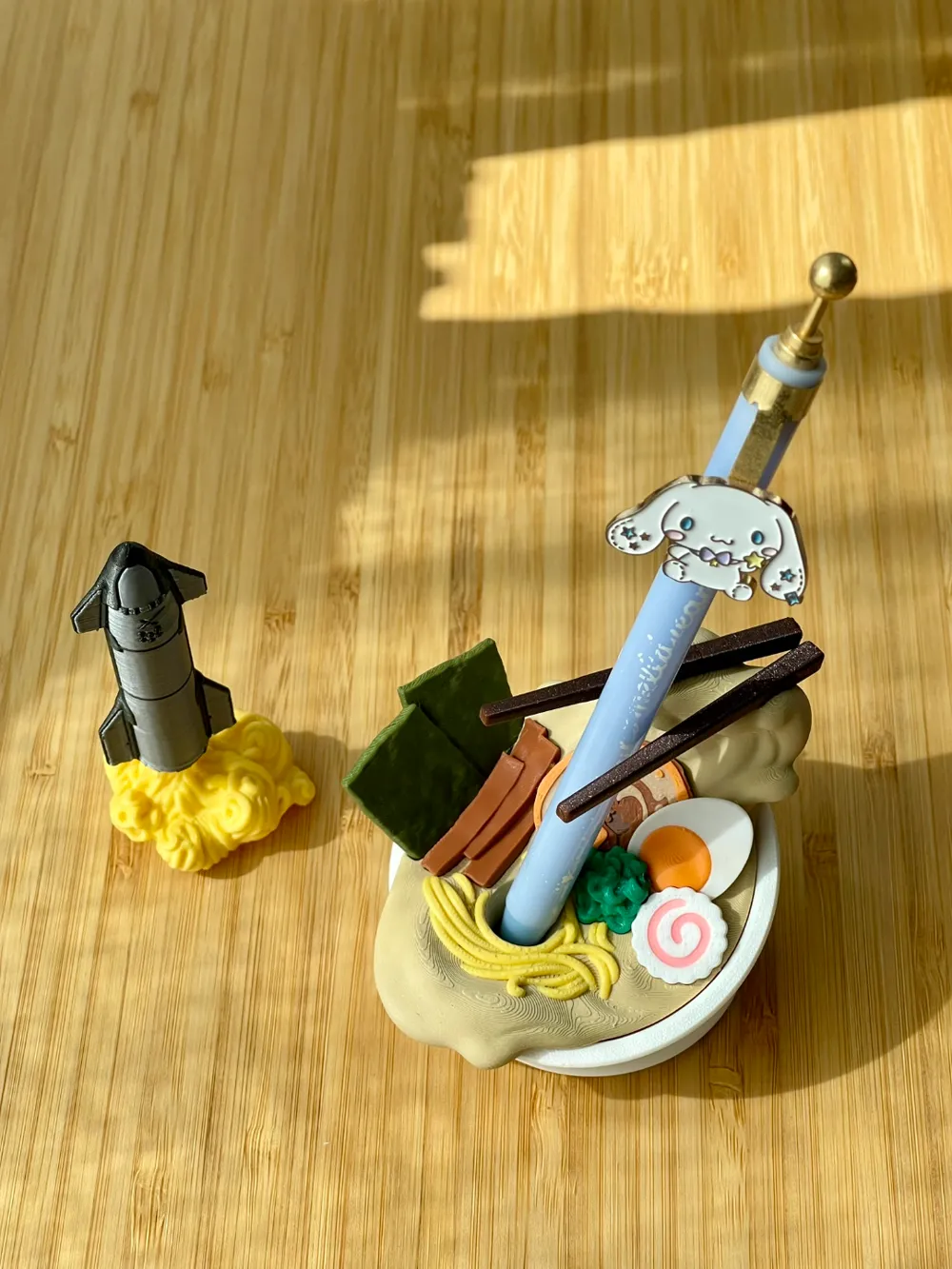 SpaceX Starship Ramen (pen holder) by chameko小廢物電波塔 MakerWorld ...