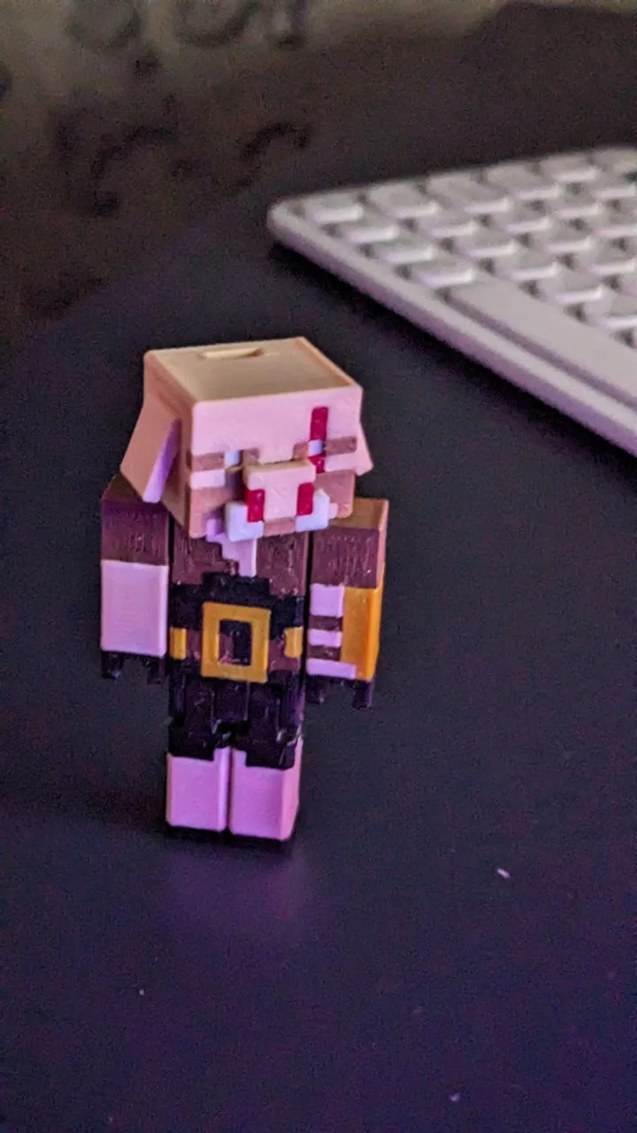 Bruto Piglin Articulado de Minecraft por kirimba MakerWorld: Descarga ...