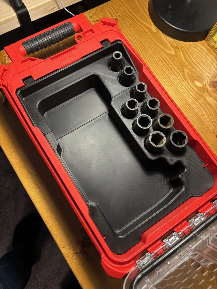 Packout Insert - Milwaukee Mid Torque Impact - Free 3D Print Model ...