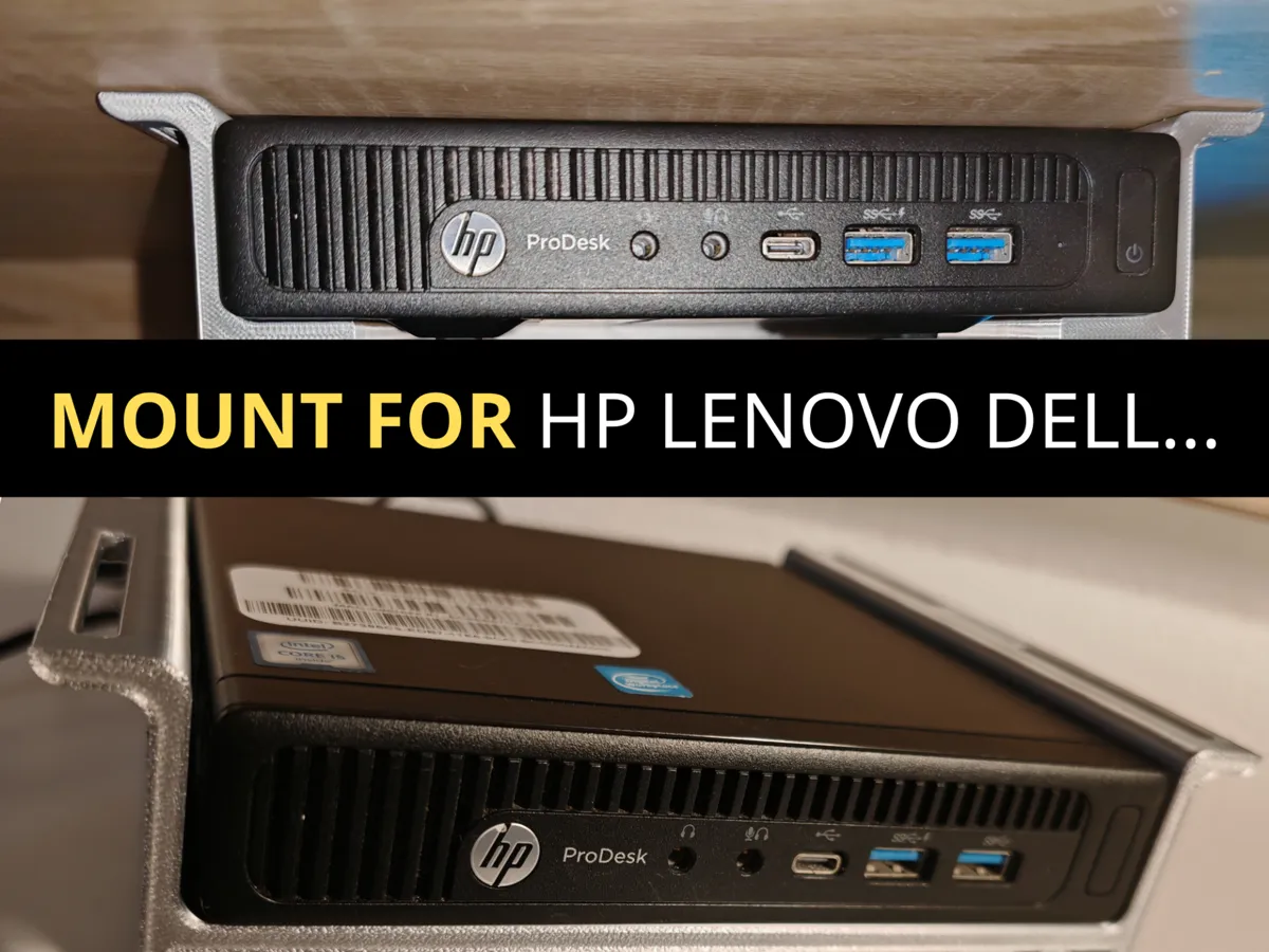 HP ProDesk | Dell Optiplex Mini Unter-Schreibtisch-Halterung ...