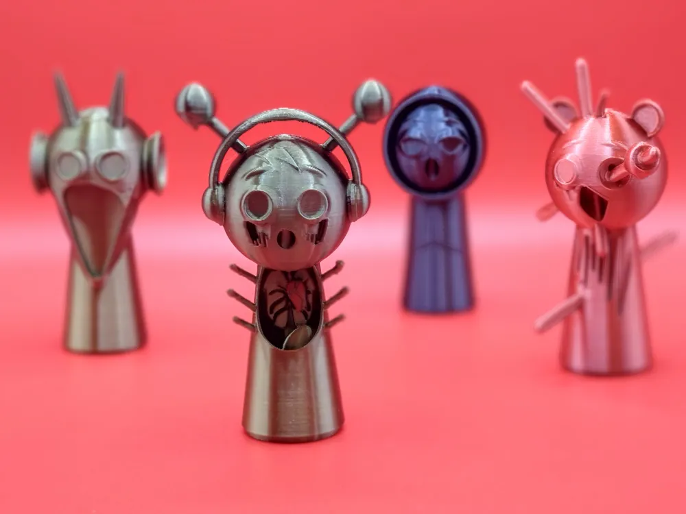 Oren horror Sprunki - Free 3D Print Model - MakerWorld