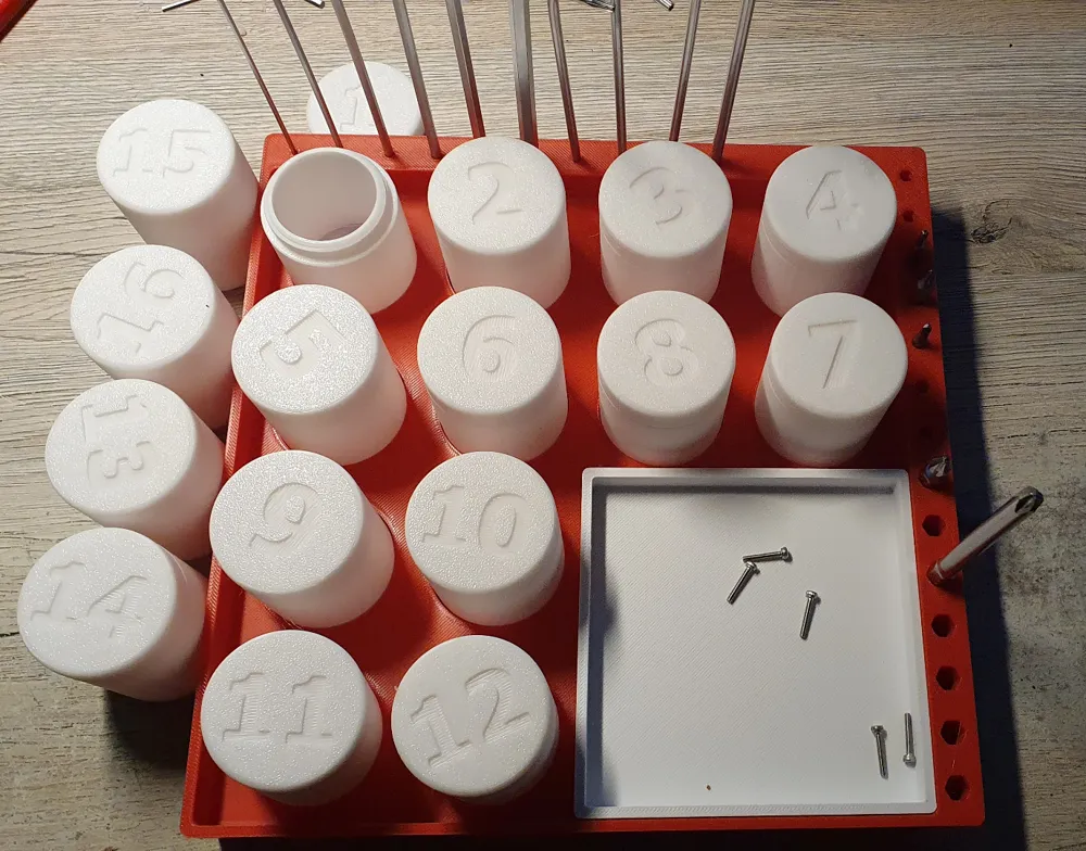 Screw Sorting Tray by Der Filamentschmelzer - MakerWorld
