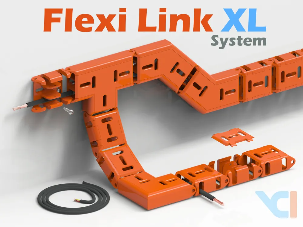FlexiLink XL - Système de gestion des câbles - DÉMO - Modèle d ...
