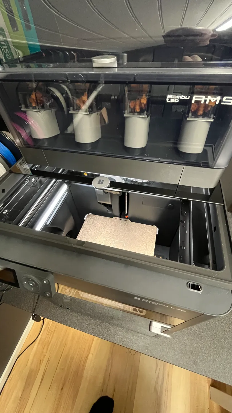 Riser frame for Ring Light under AMS by Andreas.Dahlgren - MakerWorld