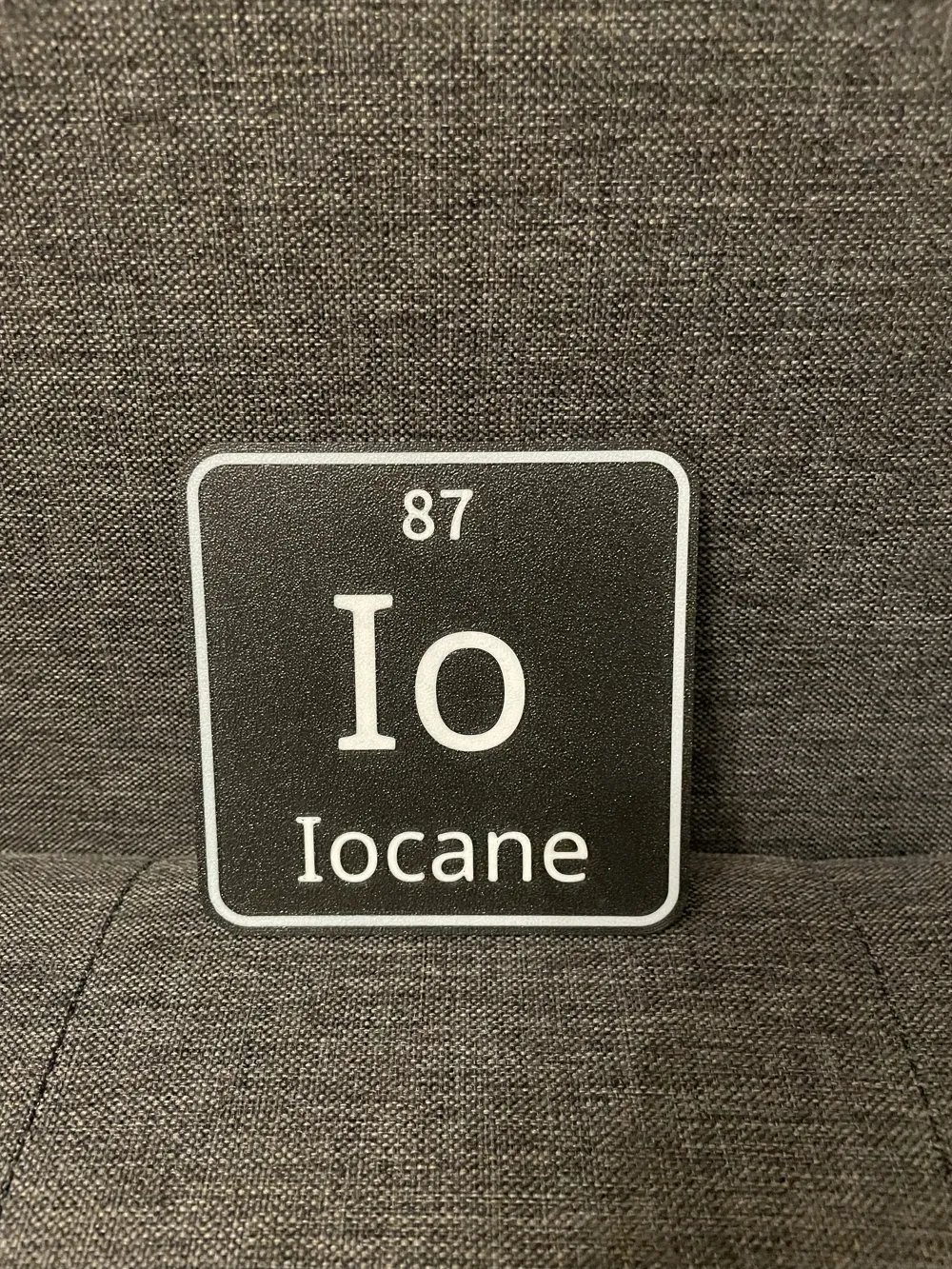 Princess Bride - Iocane Coaster/Sign - Free 3D Print Model - MakerWorld