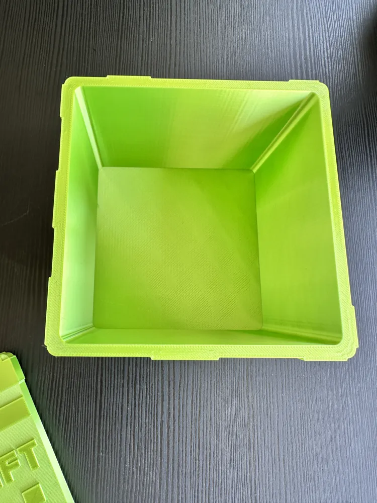 Creeper Head Box – Minecraft Storage Cube - Free 3D Print Model ...