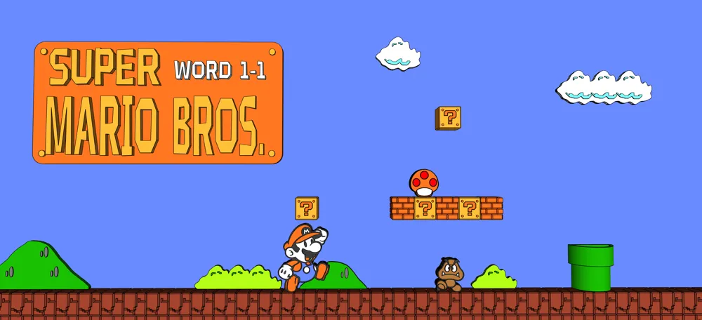 Mario's Panoramic World Map by Miao9527MakerWorld: Download Free 3D Models
