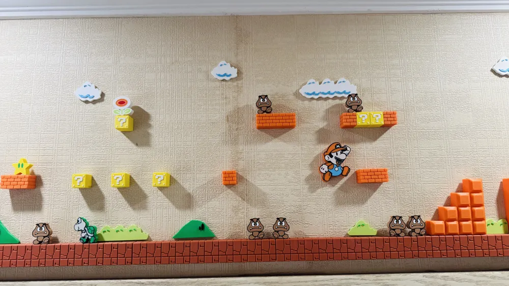 Mario's Panoramic World Map by Miao9527MakerWorld: Download Free 3D Models