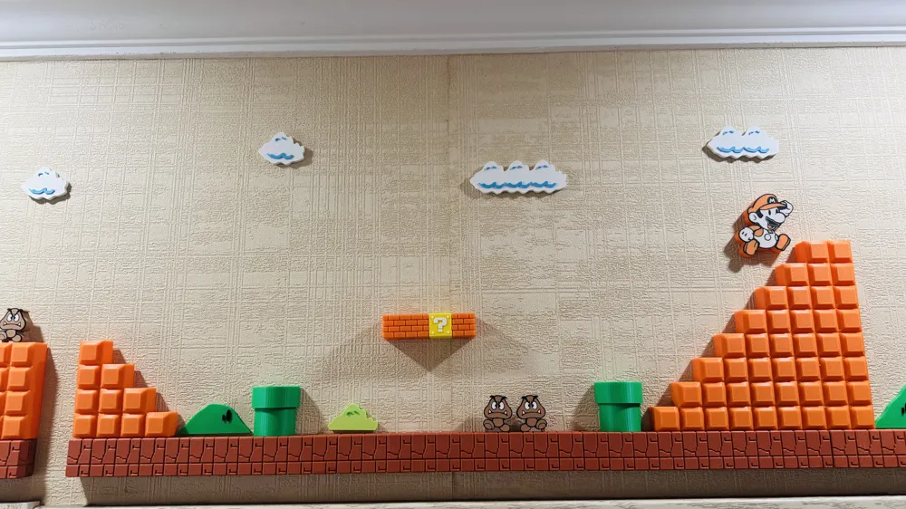 Mario's Panoramic World Map by Miao9527MakerWorld: Download Free 3D Models